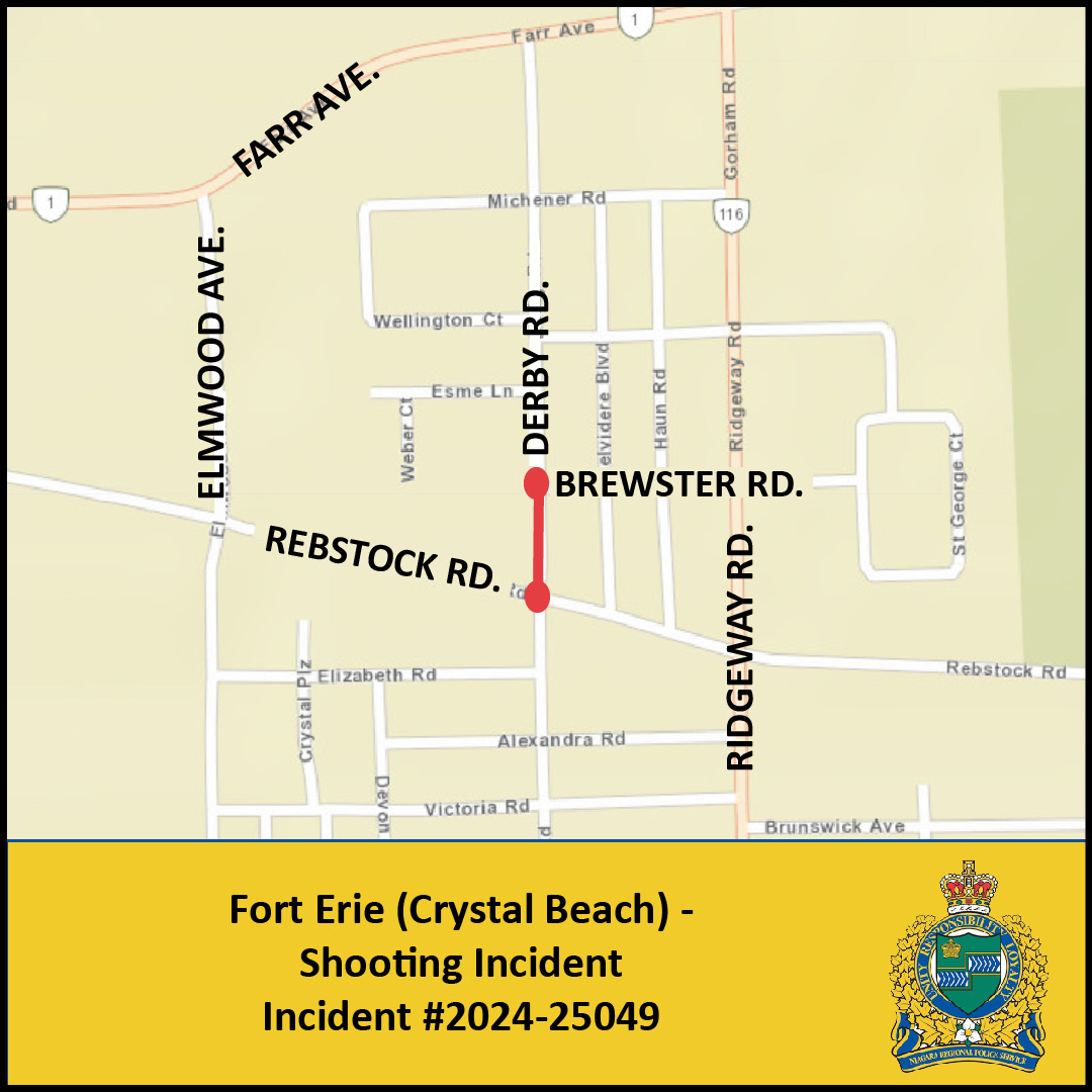 NRPS investigating double shooting in Fort Erie – arrest made | COUNTRY 89